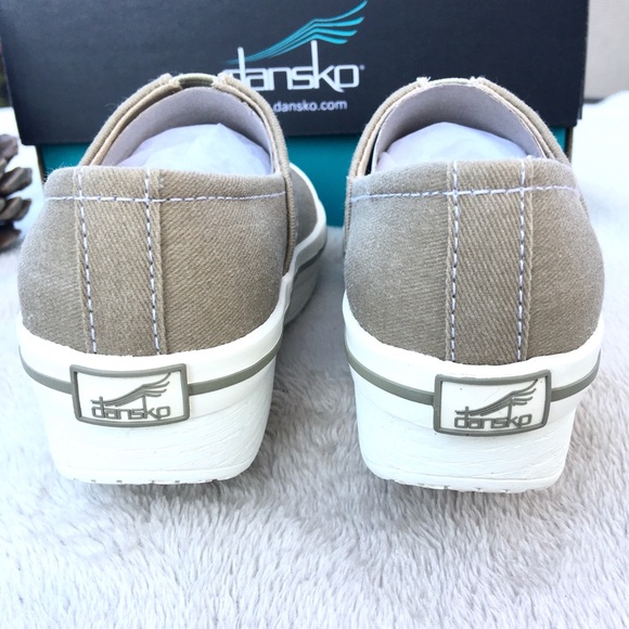 Dansko | Shoes | Dansko Toddlers Vesta Canvas Clogs Sand | Poshmark